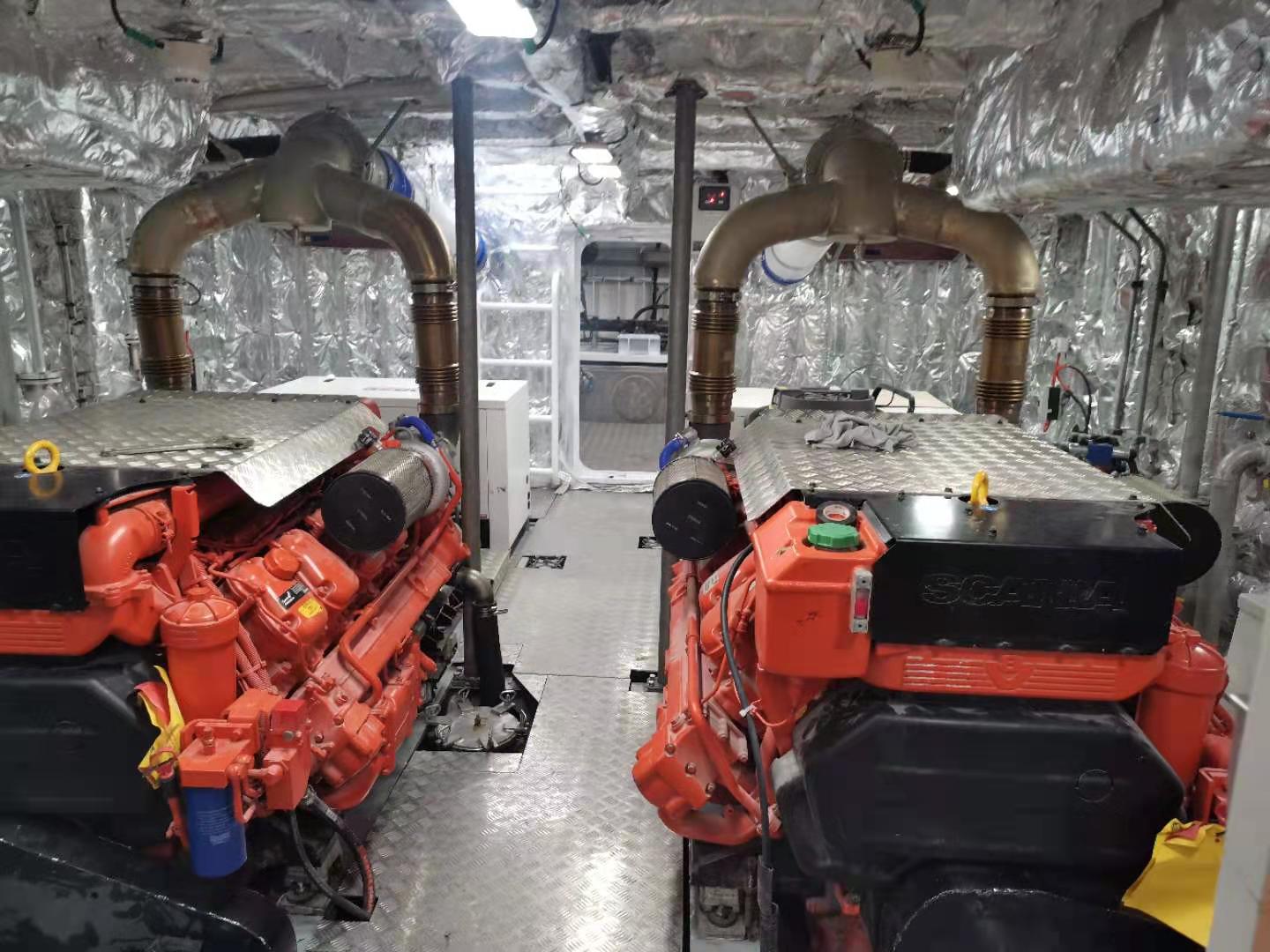 Scania Marine Engines Diesel Yacht Engines for Sale Model:DI16, DI13 ...